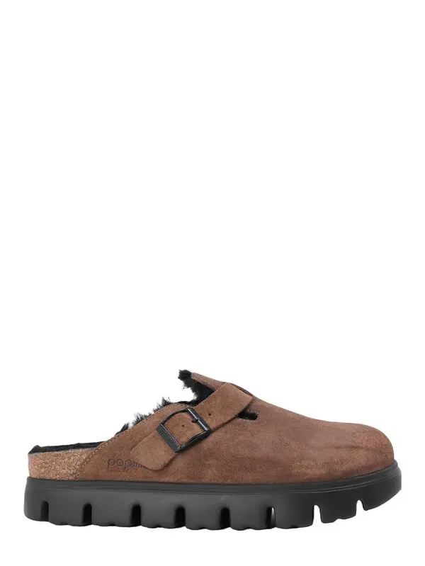 BIRKENSTOCK Boston Clogs With Chunky Sole - Brown