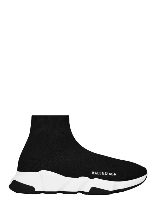 Balenciaga High-top Sock Sneakers - Black