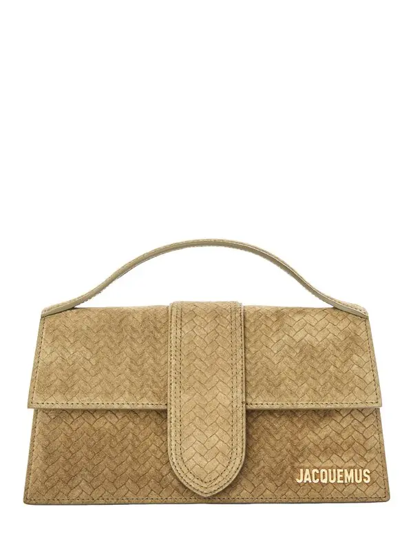 Jacquemus Le Grand Bambino Leather Crossbody Bag - Black