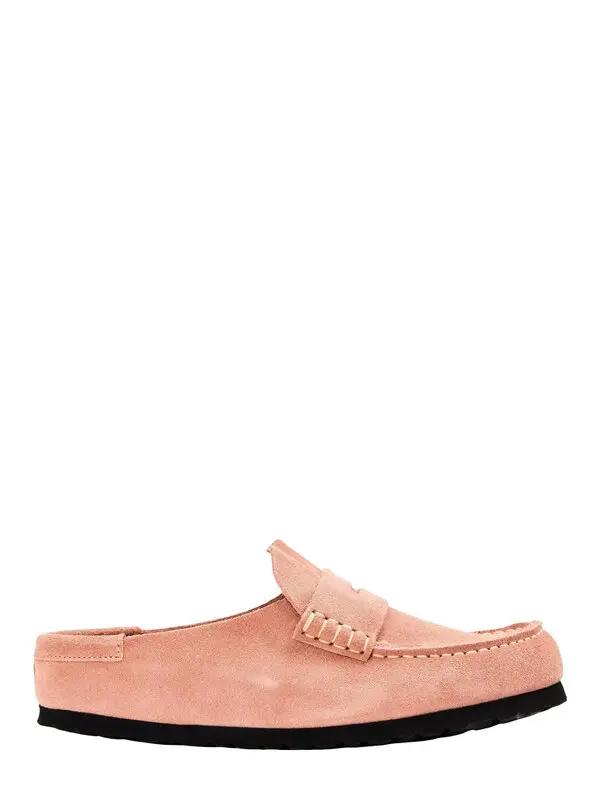 BIRKENSTOCK Mule With Stitching Detail - Pink