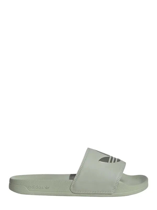 ADIDAS ORIGINALS Minimalist Branded Slide Sandals - Gray