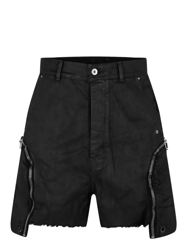 Rick Owens Woven Sports Shorts - Black