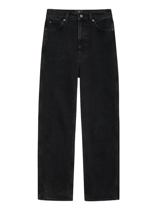 ANINE BING Belt-loop Jeans - Black