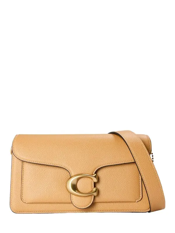 COACH Small Shoulder Bag With Turn Lock - Nude