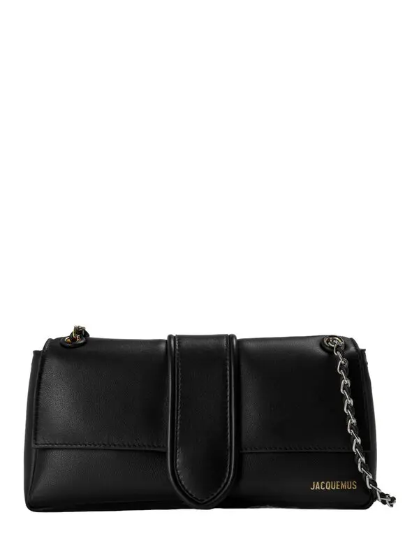 Jacquemus Bambino Chaine Shoulder Bag - Black