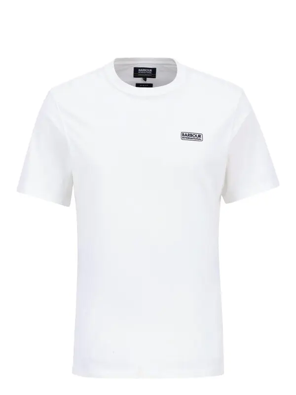 Barbour Logo Short-sleeved T-shirt - White