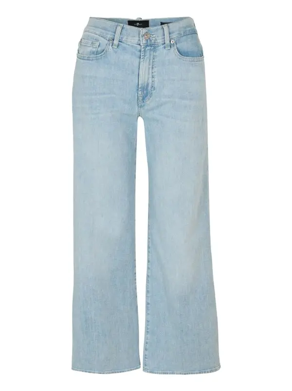 7 For All Mankind Straight-leg Jeans - Blue
