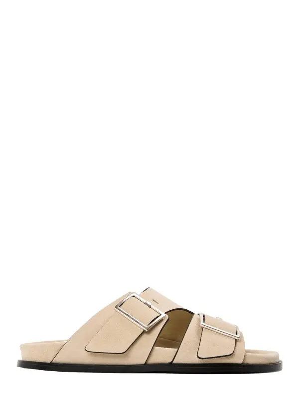 ALOHAS Alba Flat Sandals - Nude