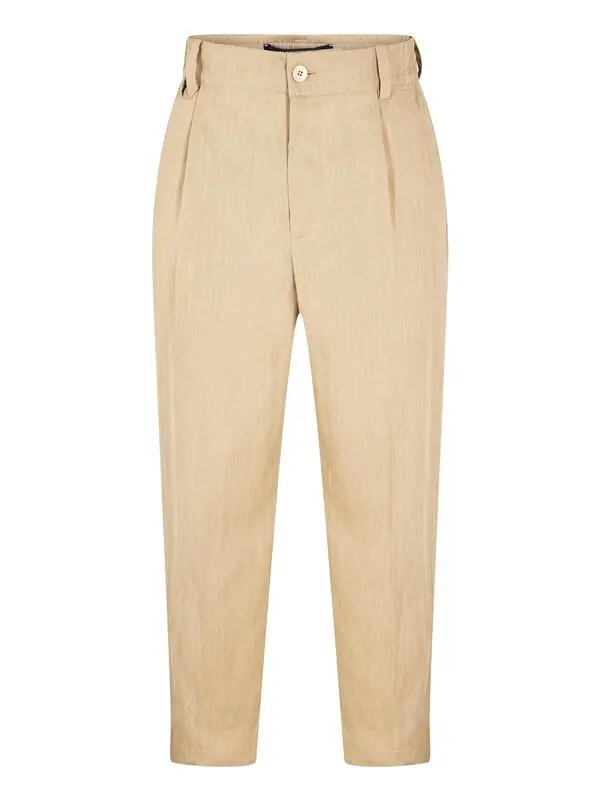 Jacquemus Straight Leg Trousers - Nude