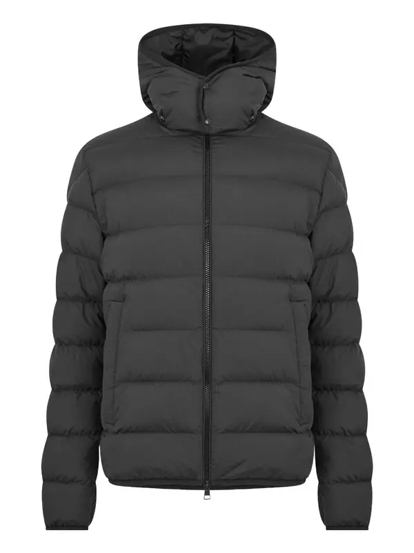 Moncler Hooded Down Jacket - Black