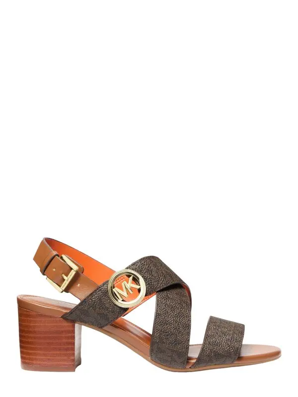 Michael Kors Fashion Versatile High Heel Sandals - Brown