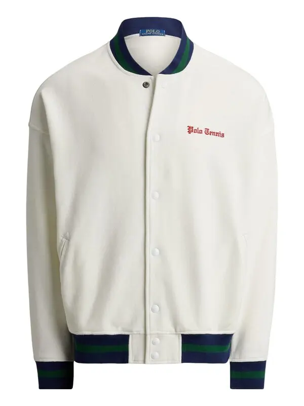 Polo Ralph Lauren Classic Bomber Jacket - White