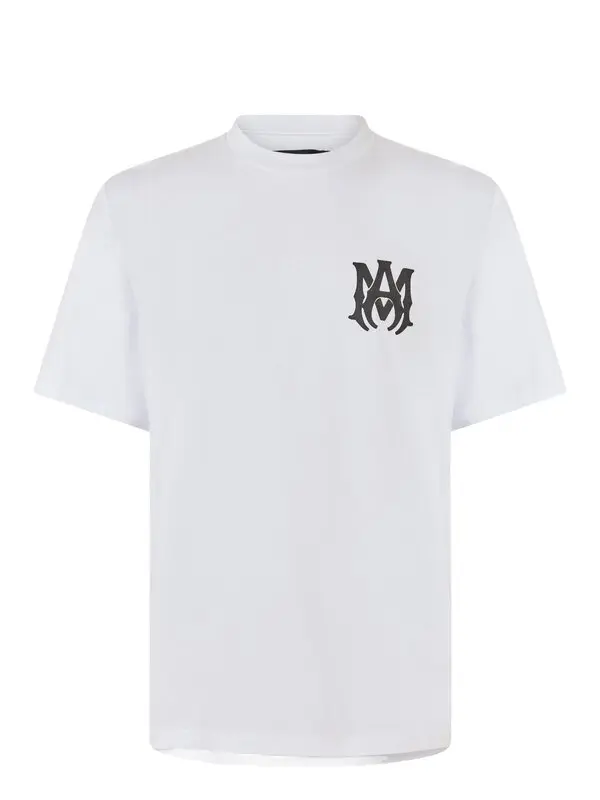 Amiri Crew Neck Casual T-shirt - White
