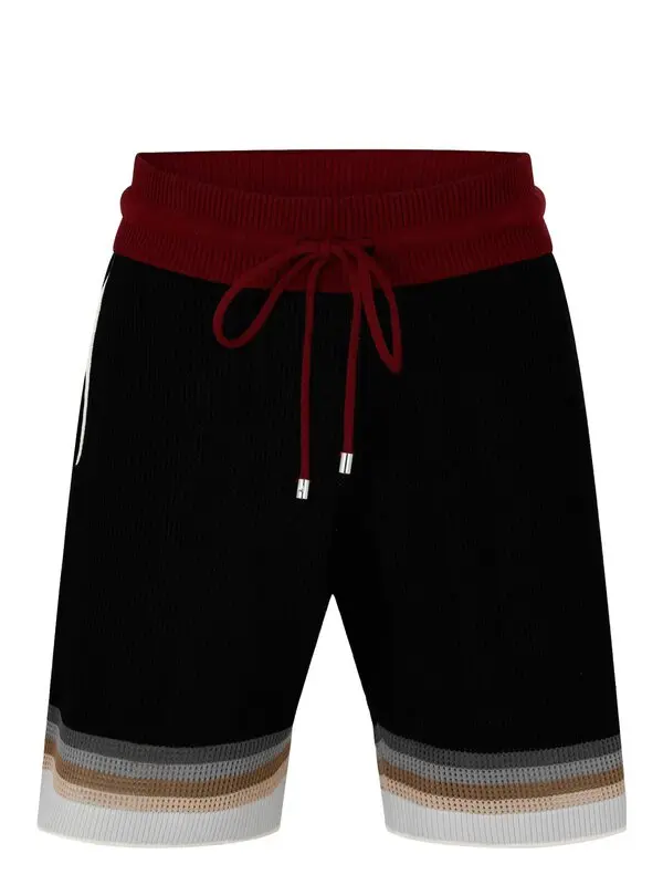 Amiri Drawstring Athletic Shorts - Black