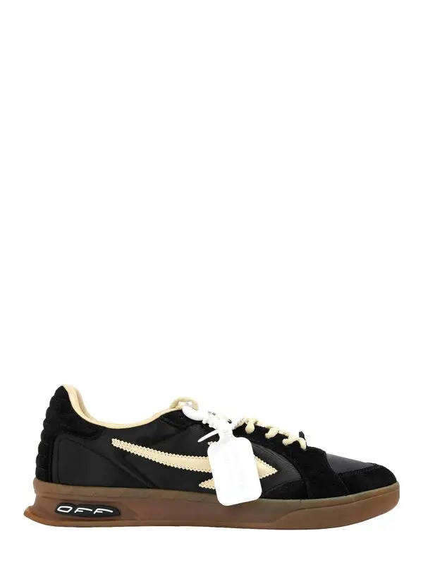 Off-White Low-top Casual Lace-up Sneakers - Black