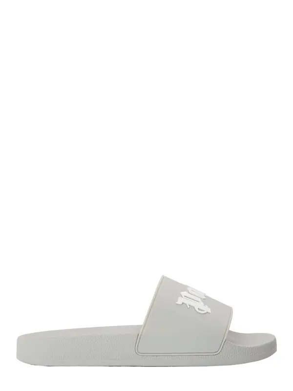 Palm Angels Breathable Slippers - Gray