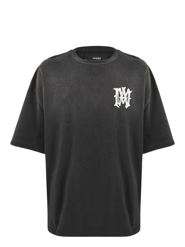 Amiri Oversized T-shirt - Black