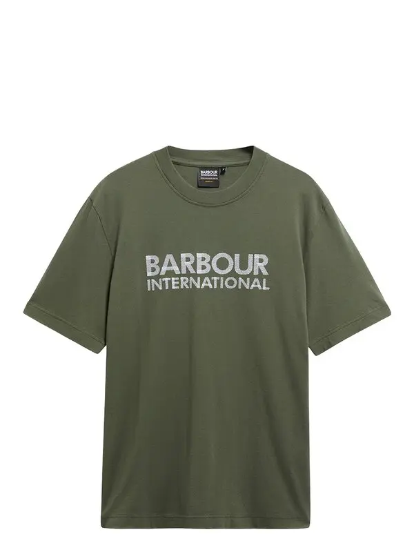 Barbour Logo Short-sleeve T-shirt - Green