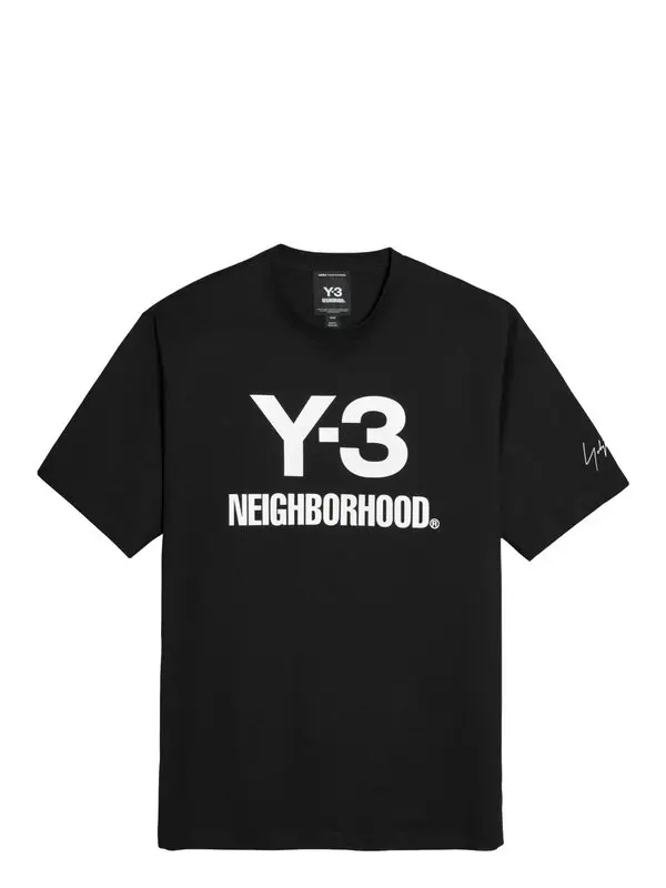 Y3 Logo T-shirt - Black