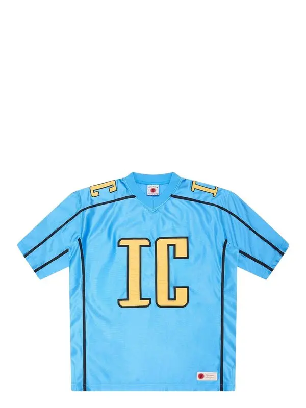 ICECREAM V-neck Short-sleeved T-shirt - Blue