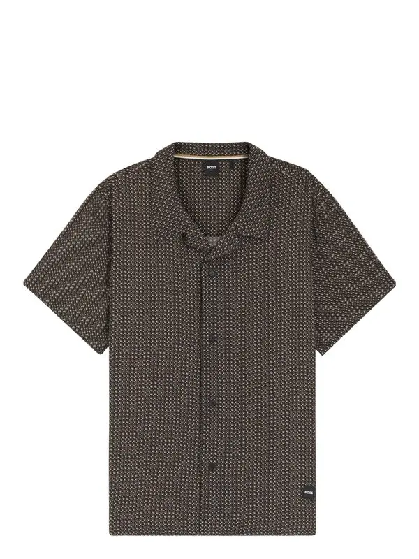 Hugo Boss Short-sleeved Shirt - Black