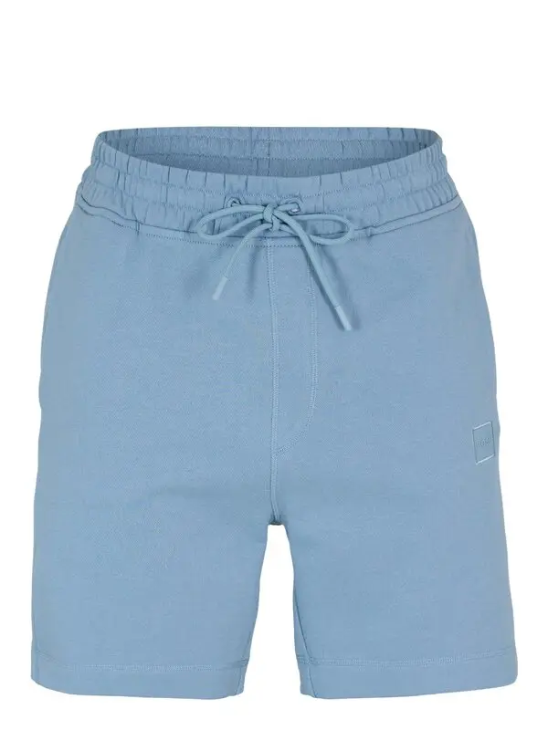 Hugo Boss Logo Detail Shorts - Blue