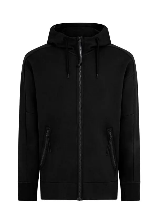 C.P. COMPANY Hooded Sweatshirt - Black