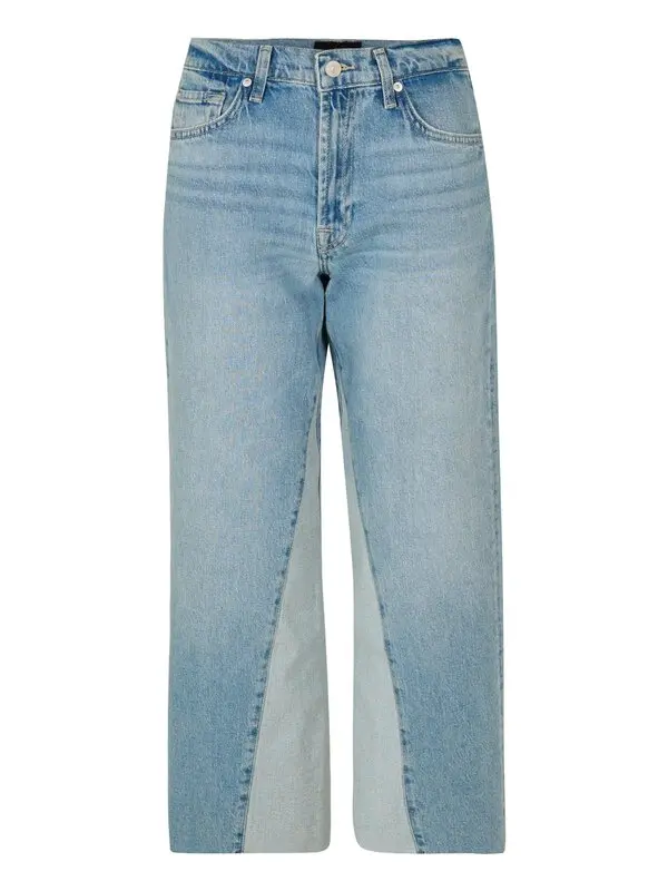 7 For All Mankind Straight Leg Jeans - Blue