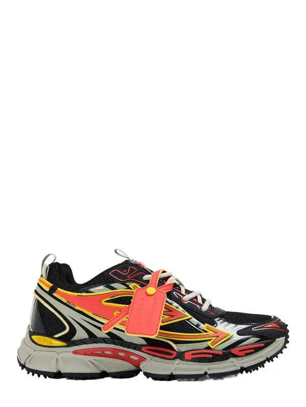 Off-White Retro Casual" Sneakers - Black