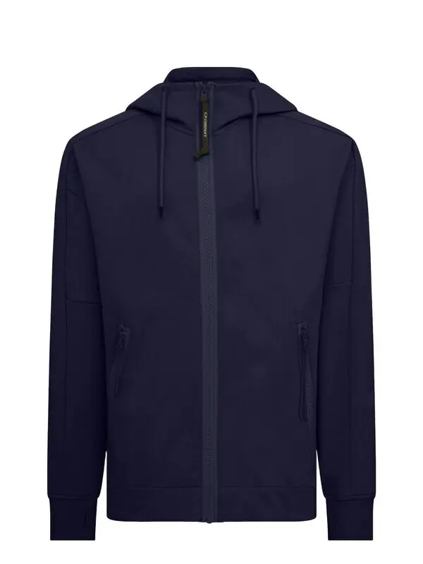 C.P. COMPANY Goggle Full-zip Hoodie - Black