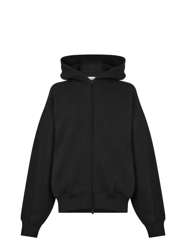 Fear Of God Zip-up Hoodie - Black