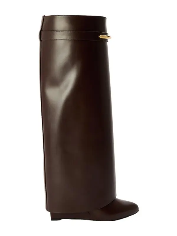 Givenchy Knee-high Shark Boots - Black