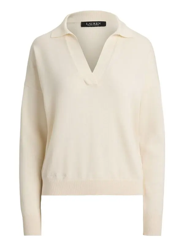 Ralph Lauren Knitted Long-sleeve Polo Shirt - No