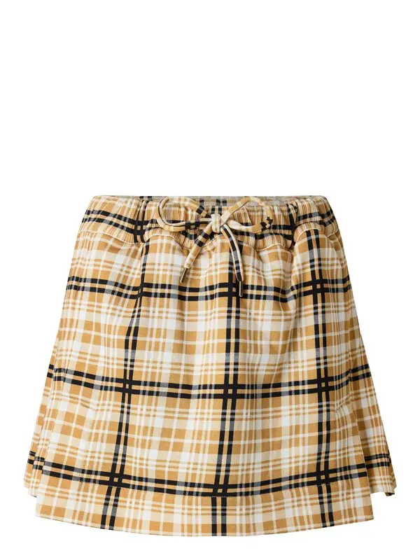 VIVIENNE WESTWOOD Plaid Mini Skirt - Multicolor