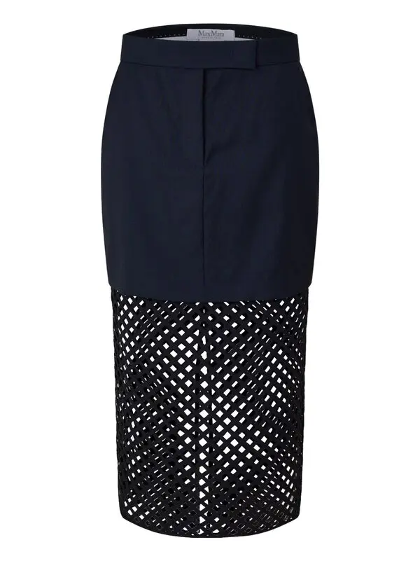 Max Mara Vaile Midi Skirt - Black