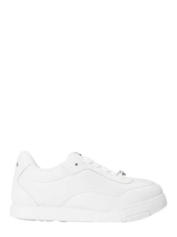 Givenchy Leather Lace-up Sneakers - White