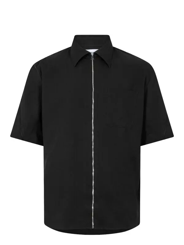 Givenchy Solid Color Shirt - Black