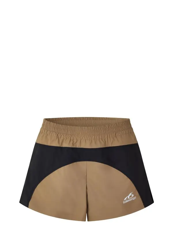 Balenciaga Color-block Athletic Shorts - No