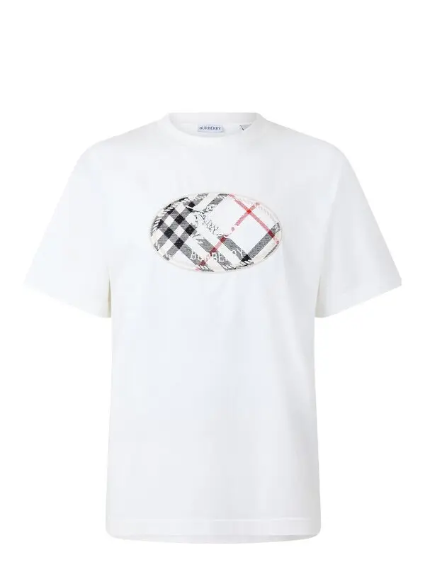 Burberry Crew Neck Short Sleeve T-shirt - No