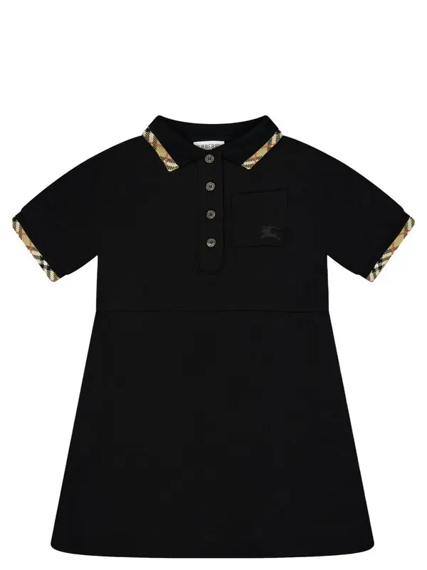 Burberry Polo Shirt Dress - Black