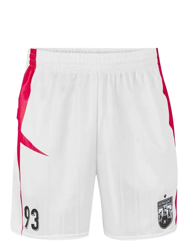 REPRESENT Spike Football Shorts - White
