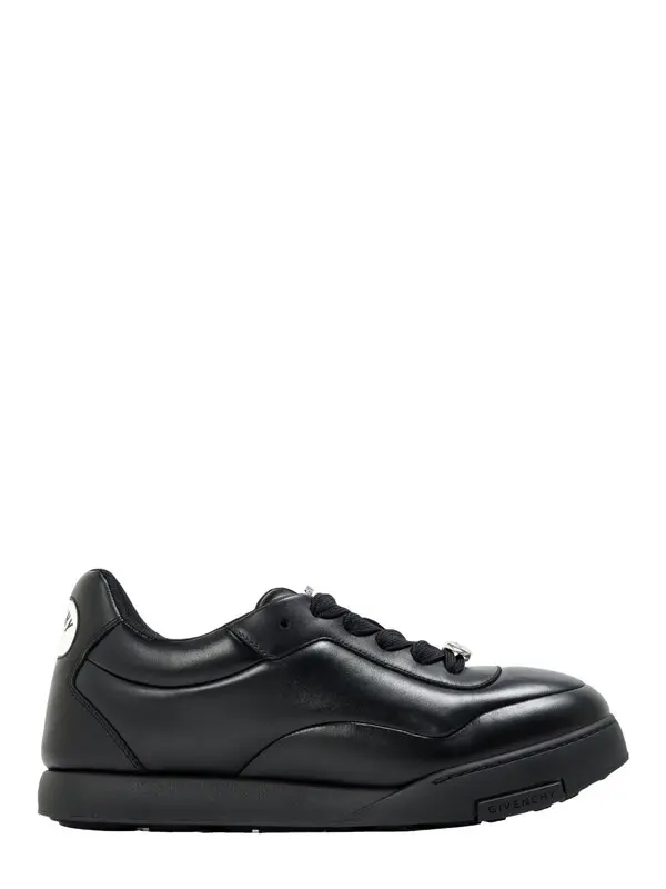Givenchy Leather Lace-up Sneakers - Black