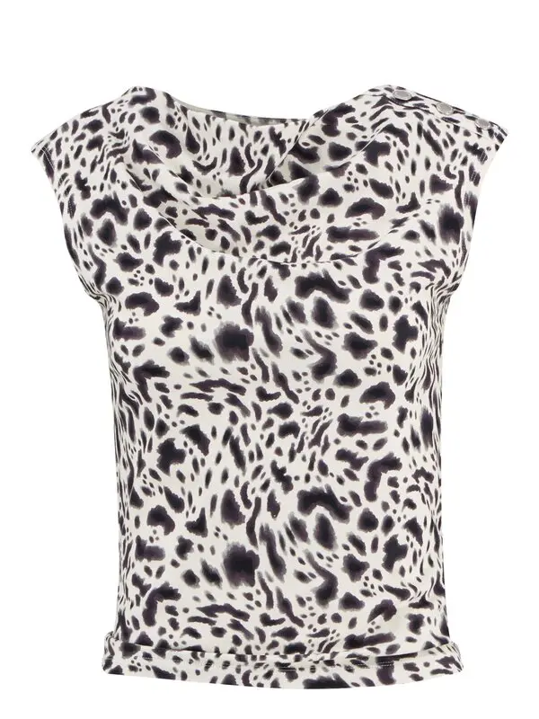 Barbour Sleeveless Printed Blouse - No