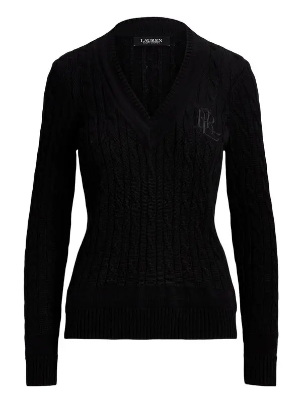Ralph Lauren Crew Neck Jumper - Black