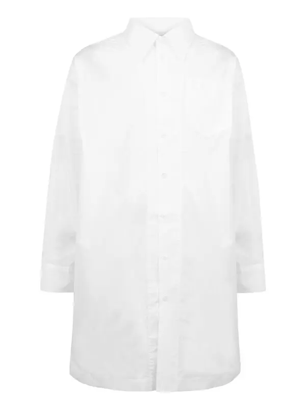 AMI Paris Casual Loose Shirt - White