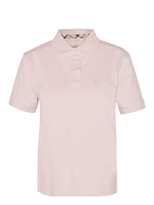 Barbour Short Sleeve Polo Shirt - Pink