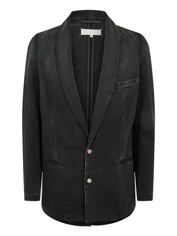 MAISON MARGIELA Denim Blazer - Black