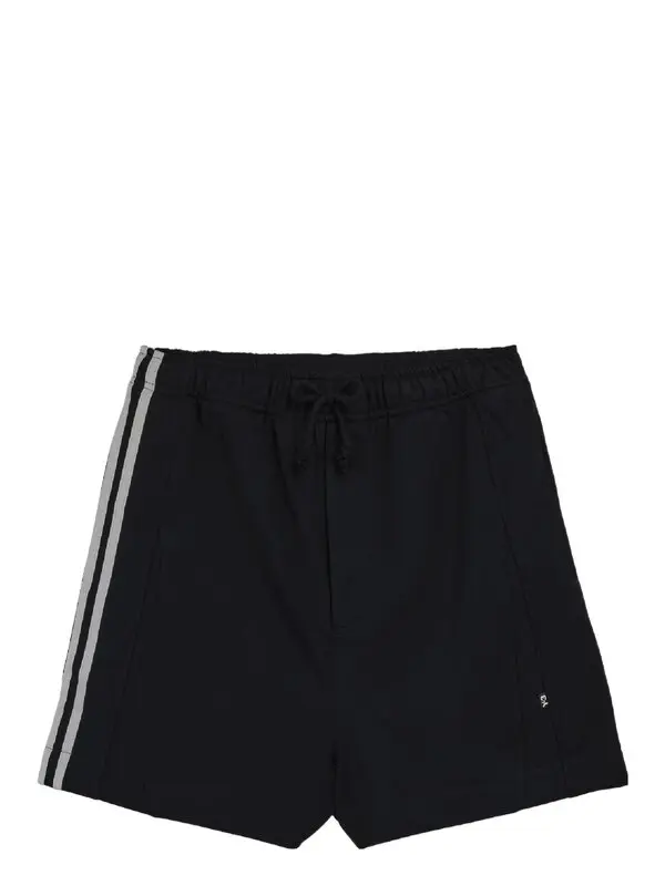 Y3 French Terry Cutline Shorts - Black