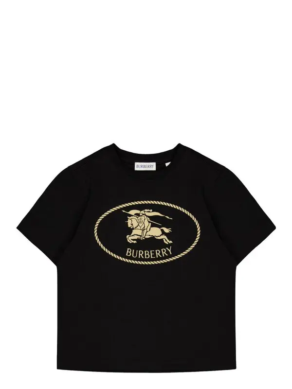 Burberry Logo T-shirt - Black