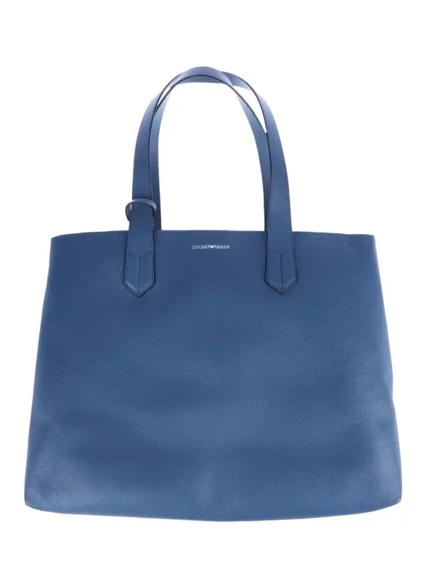 Emporio Armani Shopping Tote Bag - Blue